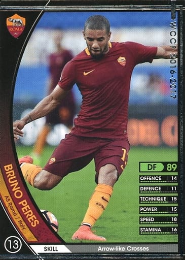WCCF/DF / Regular Card / 2016-2017 194 [regular card] : Bruno Peres | Toy Hobby | Suruga-ya.com