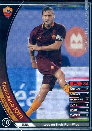 WCCF/FW / Regular Card / 2016-2017 208 [Regular Card] : Francesco Totti | Toy Hobby | Suruga-ya.com