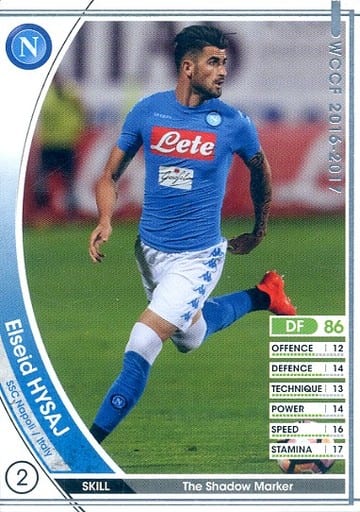 WCCF/DF / Regular Card / 2016-2017 244 [regular card] : Elseid Hisaj | Toy Hobby | Suruga-ya.com