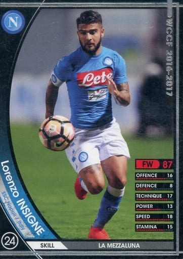 254 [regular card] : Lorenzo Insigne | Toy Hobby | Suruga-ya.com