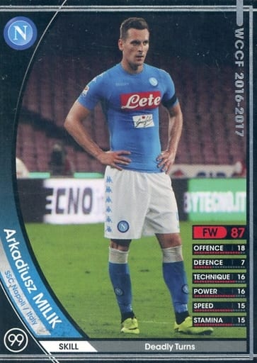 WCCF/FW / Regular Card / 2016-2017 256 [regular card] : Arkadiusz Milik | Toy Hobby | Suruga-ya.com