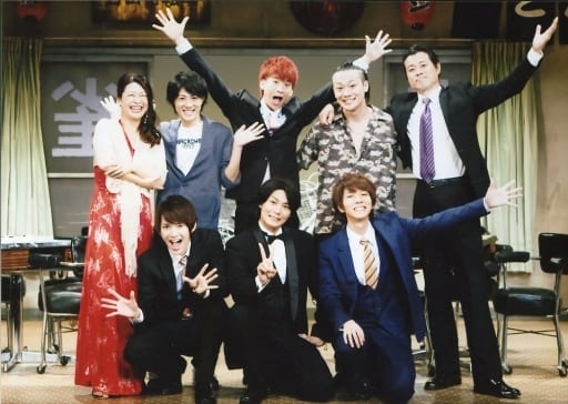 Official photo (male) / actor Meeting (8 People) / Horizontal, Whole body, Masanari Wada, Ren ...