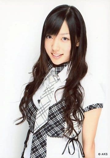 Misato Nonaka / Upper Body / Costume White / Black / Check Pattern ...