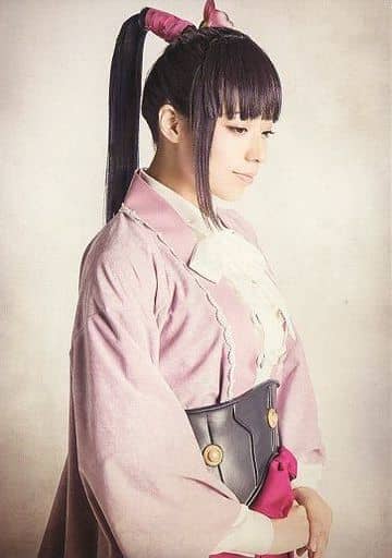 Mayu Koseta Upper Body Costume Pink White Right Facing