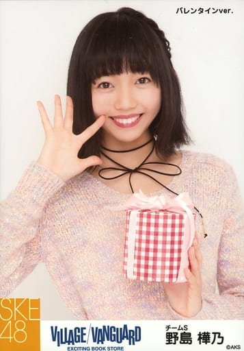 Official photo (AKB48, SKE48) / idol / SKE48 Noshima Island 樺乃 / Upper Body Valentine ver ...