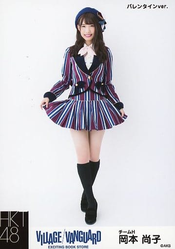 Naoko Okamoto / Whole-body Valentine ver. / HKT48 x Village Vanguard limited Random Official ...