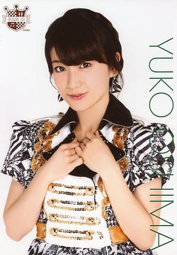 Yuko Oshima / AKB48 CAFE & SHOP (Akihabara) limited edition A4 size ...
