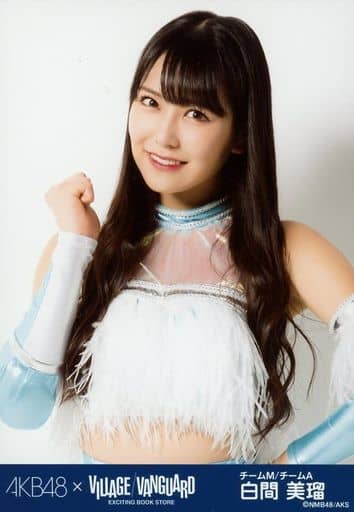 Miru Shiroma / upper body / 「 shot sign 」 ver. / AKB48 × Village Vanguard limited random ...