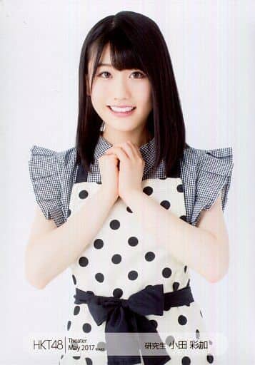 Official photo (AKB48, SKE48) / idol / HKT48 Ayaka Oda / Upper Body / Costume Black & White ...