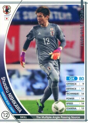 WCCF/GK / Regular Card / 2016-2017Ver. 2.0 A116 [regular card] : Shusaku Nishikawa | Toy Hobby ...