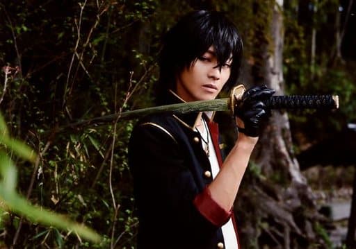 Official photo (male) / actor Hiroki Ino (large Kurikara) / horizontal type, upper body, costume ...