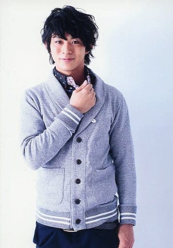 Takuma Sueno / Above the Knees, Costume Gray, Blue, Black, Polka-Dot ...