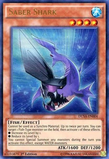 DUSA-EN004 [Ultra Rare] : Saber Shark / Saber Shark | Toy Hobby ...