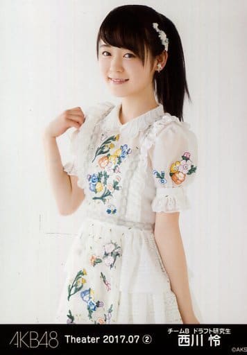 Official photo (AKB48, SKE48) / idol / AKB48 Rei Nishikawa / Upper body ...