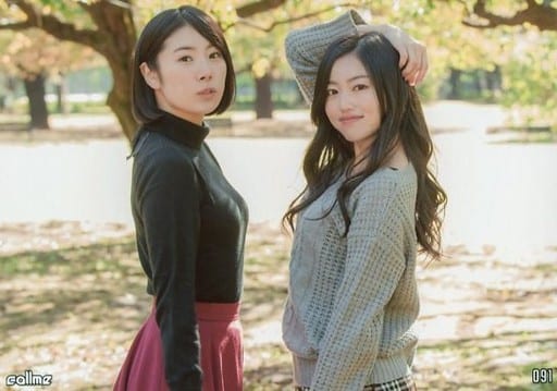 091 : callme/RUUNA (Rumi AKIMOTO) / KOUMI (Komi Hayasaka) / horizontal ...