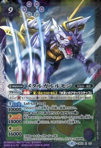 CB02-X03 [X] : Metal Gulamon | Toy Hobby | Suruga-ya.com