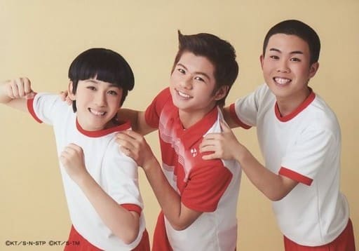 Official photo (male) / actor Shinta Soma (Satoshi Horio), Nagato Okui (Masaru Kato), Shion ...