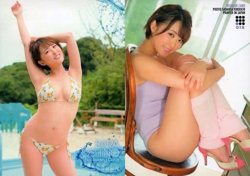 Collection Card (Female) / Sara Oshino First Trading Card 018 : Sara Oshino / regular card ...