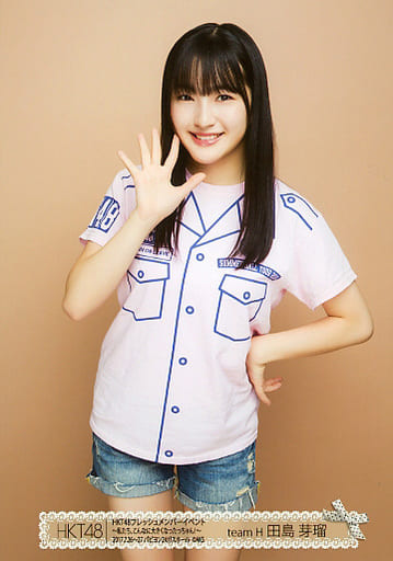 Official photo (AKB48, SKE48) / idol / HKT48 Meru Tashima / Above the ...