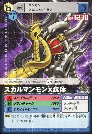 D α -496 [C] : Scarmanmon X antibody | Toy Hobby | Suruga-ya.com