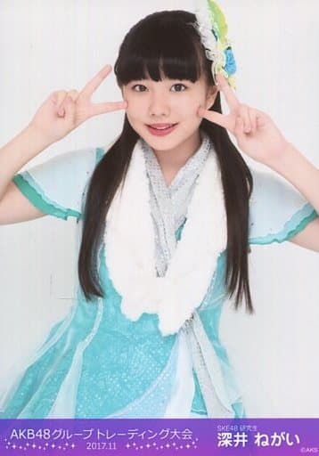 Official photo (AKB48, SKE48) / idol / SKE48 Negai Fukai / Upper body /' 2017.11' / AKB48 Group ...