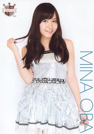 Mina Oba / AKB48 CAFE & SHOP limited edition A4 size Official photo ...