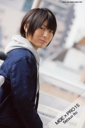 Setsuo Ito / Upper Body / Hoodie / Right Facing / 「 MOE×PRO15 」 / 「 MOE ...