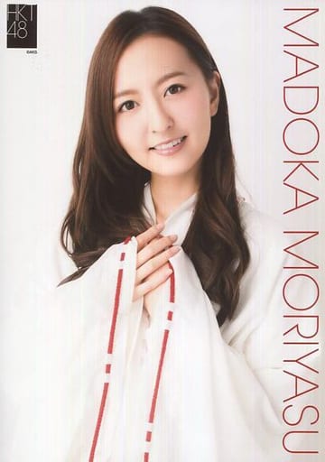 Madoka Moriyasu / Upper body / Miko costume / A4 size / AKB48 CAFE ...