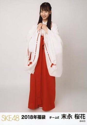 Official photo (AKB48, SKE48) / idol / SKE48 Oka Suenaga / Entire body / 2018 SKE48 Fukubukuro ...