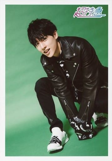 Super Express / Yusuke (Yusuke Fukuda) / Whole Body / Squatting / Black Costume / Both Hands Set ...