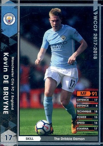 WCCF/MF / Regular Card / 2017-2018Ver. 1.0 041 [regular card] : Kevin De Bruyne | Toy Hobby ...
