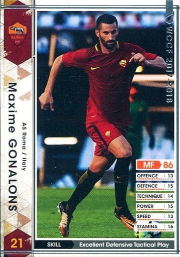 WCCF/MF / Regular Card / 2017-2018Ver. 1.0 120 [Regular Card] : Maxim Gonalon | Toy Hobby ...