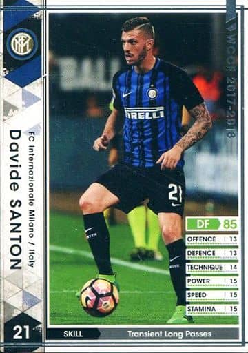 WCCF/DF / Regular Card / 2017-2018Ver. 1.0 134 [Regular Card] : Davide Santon | Toy Hobby ...