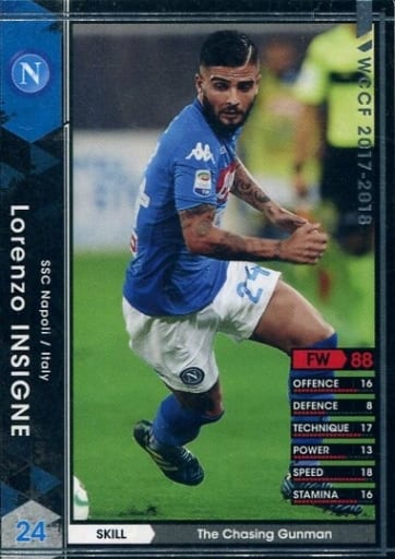 WCCF/FW / Regular Card / 2017-2018Ver. 1.0 174 [Regular Card] : Lorenzo Insigne | Toy Hobby ...