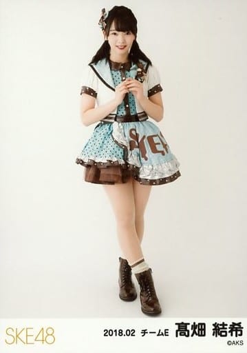 Official photo (AKB48, SKE48) / idol / SKE48 Yuki Takahata / Whole-body / SKE48 February 2018 ...