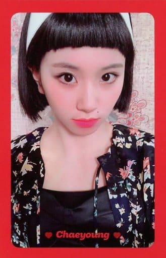 TWICE / Chae-young / Bottom Center Name / 5 th Mini Album CD 「 What is ...