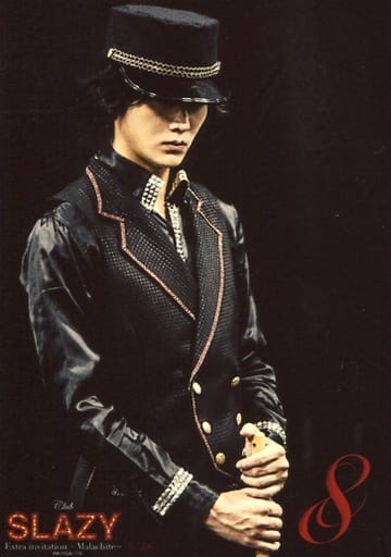 Official photo (male) / actor Motohiro Ota / Upper-body, Costume Black ...