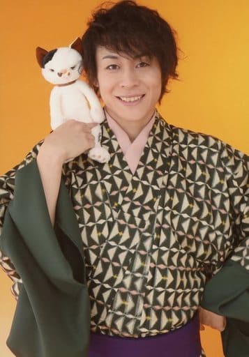 Official photo (male) / actor Yuki Fujiwara (Byobu Nozoki) / Upper Body ...