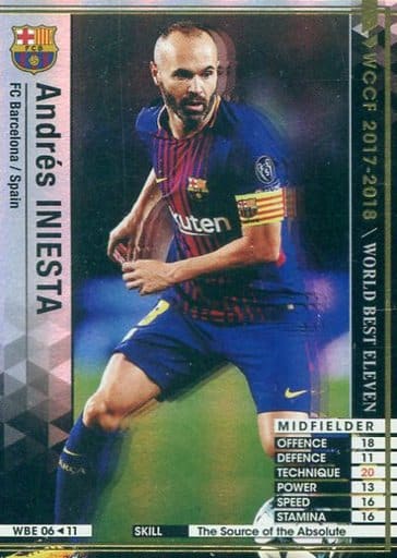 WCCF/MF/WORLD BEST ELEVEN/2017-2018Ver.2.0 WBE 06 [WORLD BEST ELEVEN] : [No Code Guarantee ...