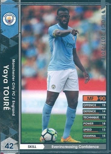 WCCF/MF / Regular Card / 2017-2018Ver. 2.0 A09 [regular card] : Yaya Touré | Toy Hobby | Suruga ...