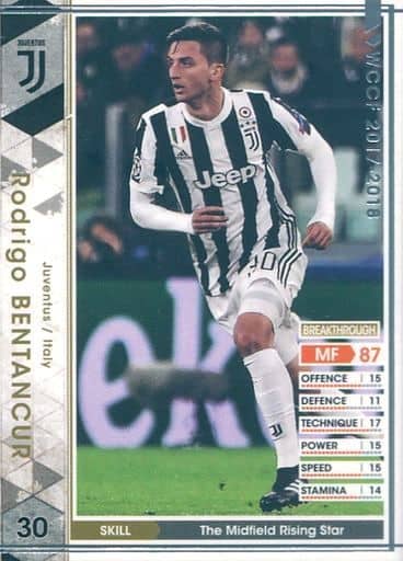 WCCF/MF / Regular Card / 2017-2018Ver. 2.0 A29 [regular card] : Rodrigo Bentancur | Toy Hobby ...