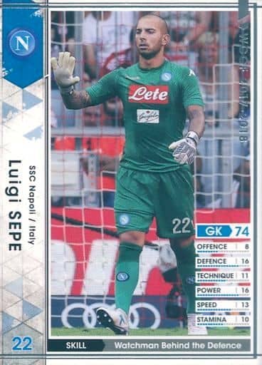 WCCF/GK / Regular Card / 2017-2018Ver. 2.0 A31 Regular Card : Luigi Sepe | Toy Hobby | Suruga-ya.com