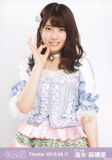 Official photo (AKB48, SKE48) / idol / AKB48 Maria Shimizu / Upper Body ...