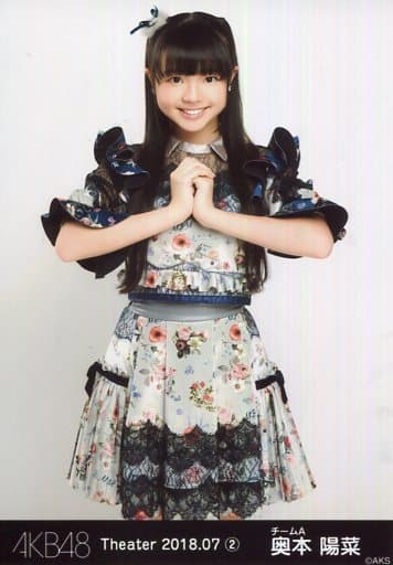 Official photo (AKB48, SKE48) / idol / AKB48 Hinano Okumoto / Above-Knee / AKB48 Theater Trading ...