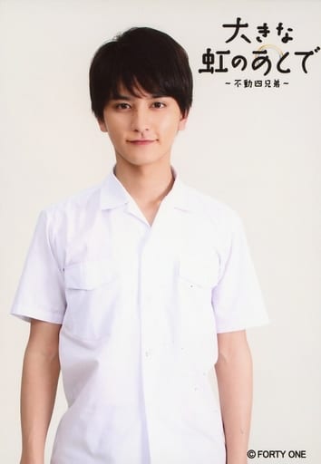 Toshiki Seto (Fudou Sota) / Upper Body / Costume White / Both Hands ...