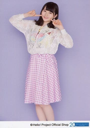 Morning Musume' 18 / Haruna Ogata / Above the knees, both hands, index ...