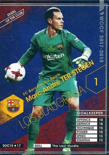 WCCF/GK/STARS OF THE CLUB/2017-2018Ver.3.0 SOC15 [STARS OF THE CLUB] : [No Code Guarantee] Mark ...