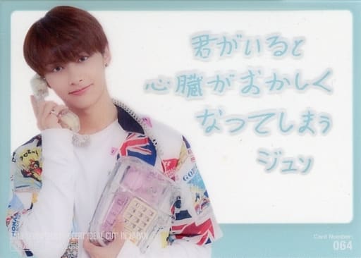 064 : Seventeen / Jun / Clear Moe Card / "2018 Seventeen CONCERT' IDEAL ...