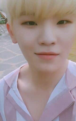 Seventeen / WOOZI (Uji) / Bust Up / Costume Pink White / Background White / 5 th Mini Album ...