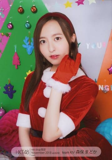 Official photo (AKB48, SKE48) / idol / HKT48 Madoka Moriyasu / Upper Body / Sitting / HKT48 ...